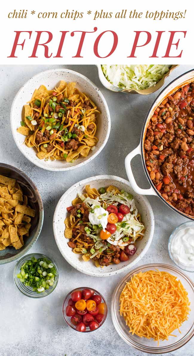 Chili Frito Pies - Girl Gone Gourmet