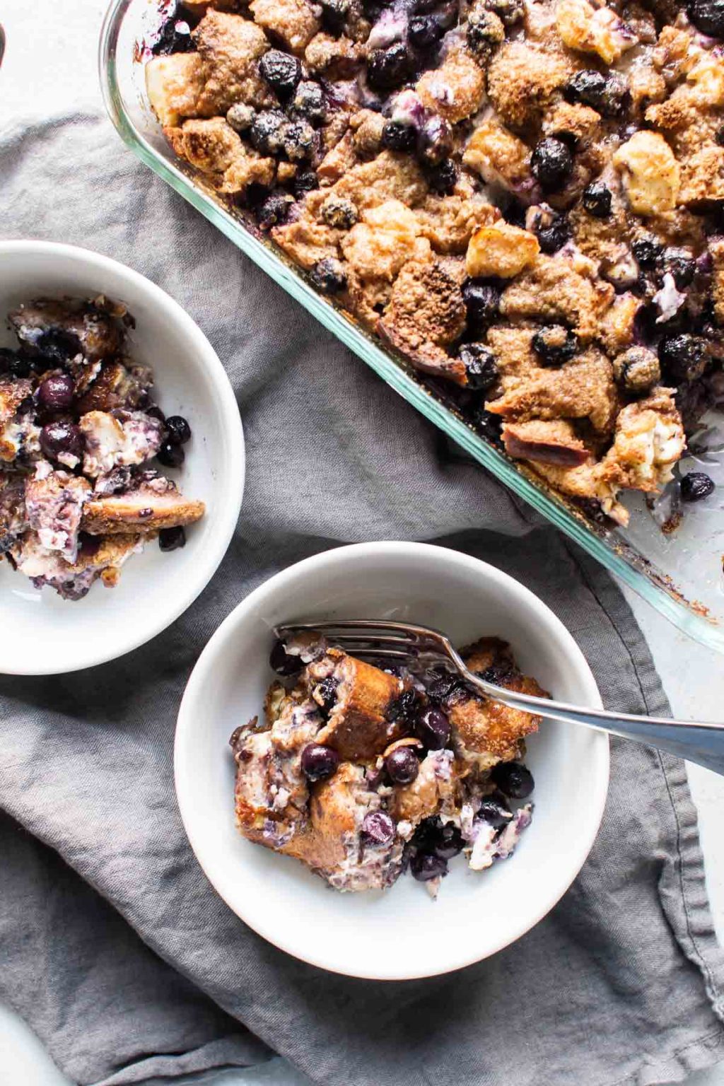 Blueberry Breakfast Casserole - Girl Gone Gourmet