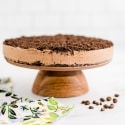 No-Bake Mocha Cheesecake (Frozen Cheesecake) | Girl Gone Gourmet