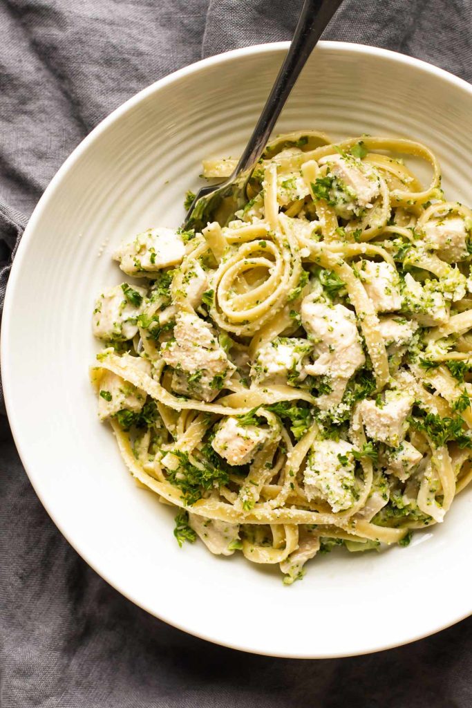 Chicken Broccoli Alfredo - Girl Gone Gourmet