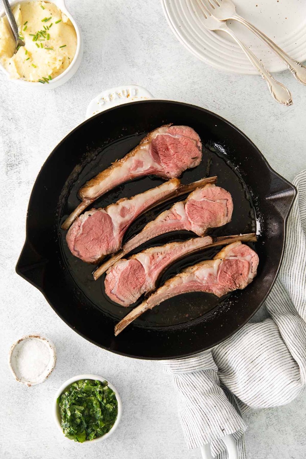 Roasted Lamb Chops - Girl Gone Gourmet