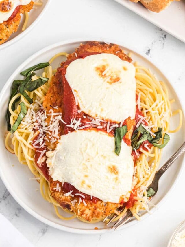 Easy Chicken Parmesan - Girl Gone Gourmet