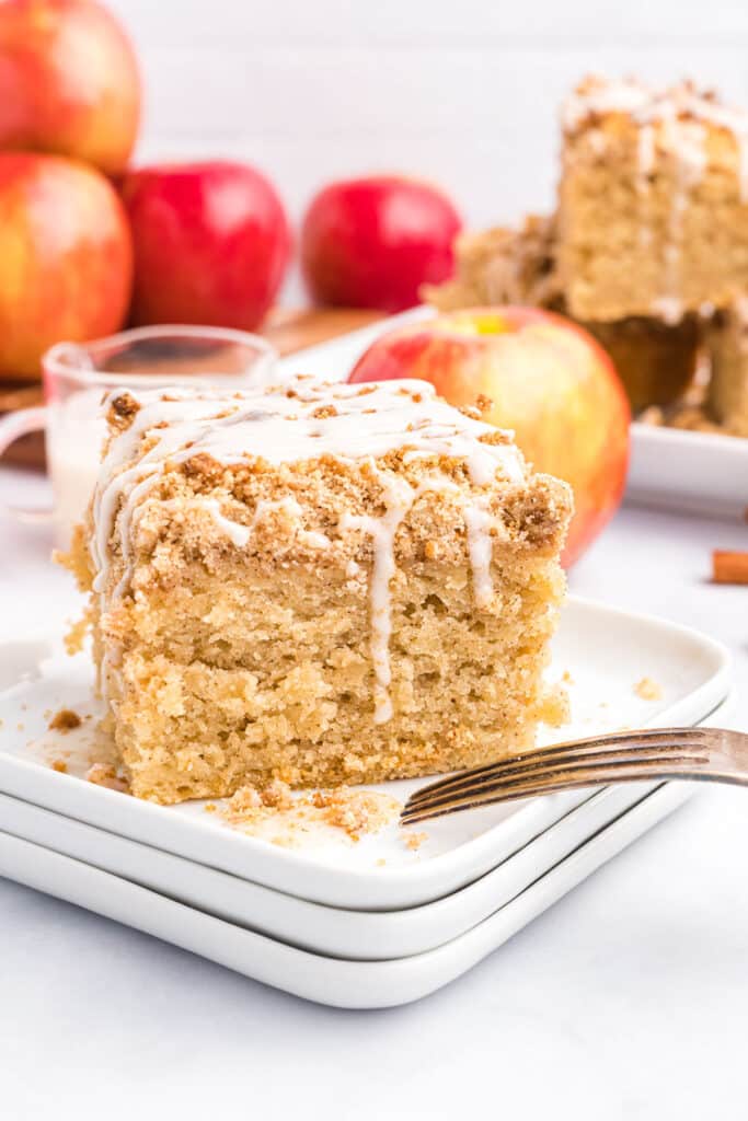 Cinnamon Apple Coffee Cake - Girl Gone Gourmet
