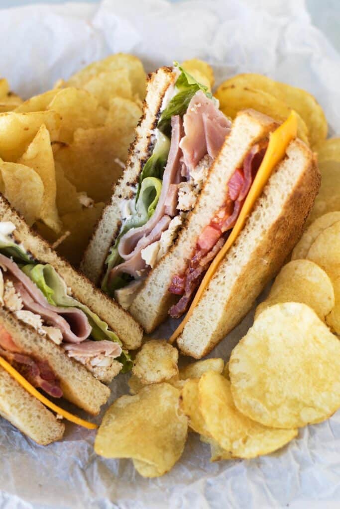 Chicken Club Sandwich - Girl Gone Gourmet