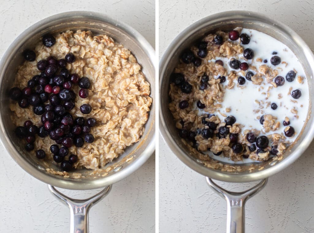 Blueberry Oatmeal - Girl Gone Gourmet