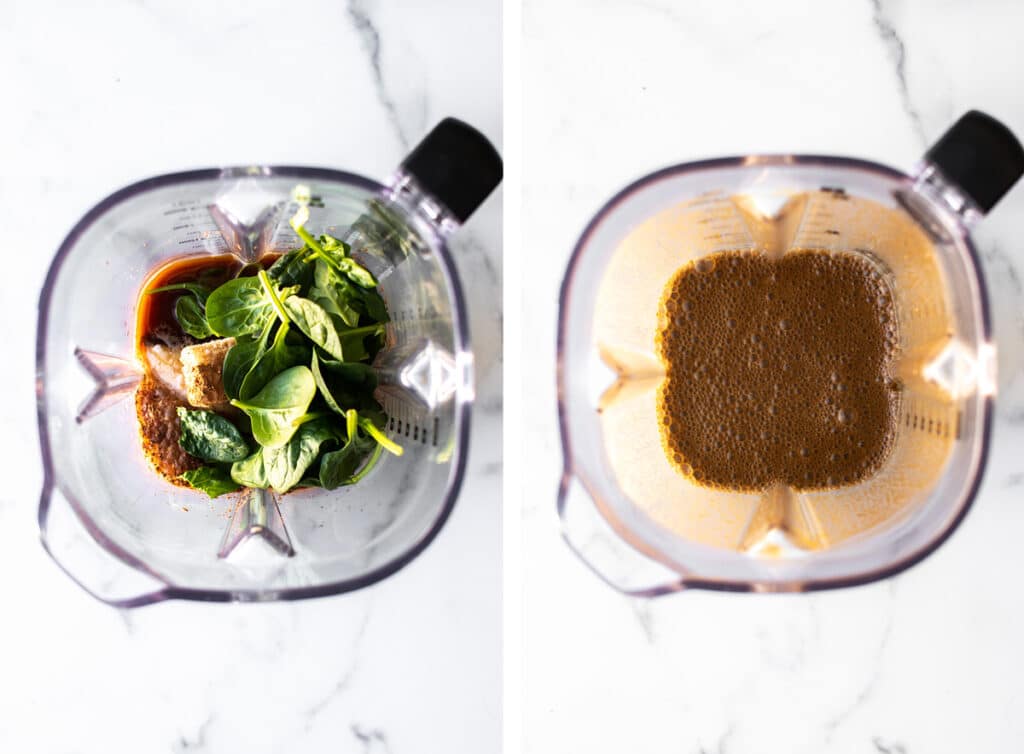 Green Chocolate Coffee Smoothie - Girl Gone Gourmet