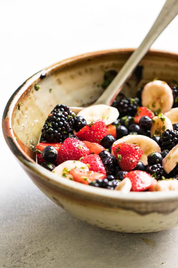 Breakfast Fruit Salad - Girl Gone Gourmet