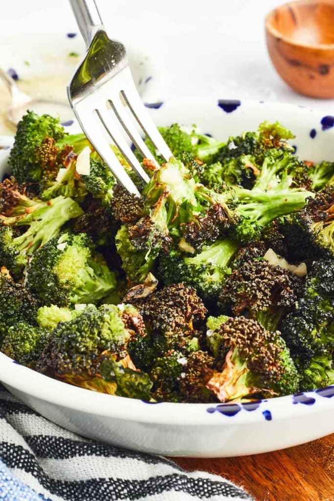 Garlic Butter Broccoli - Girl Gone Gourmet