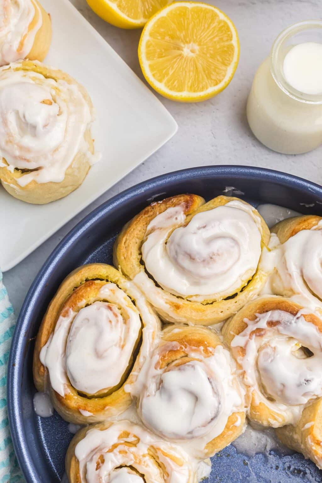 Overnight Lemon Rolls - Girl Gone Gourmet