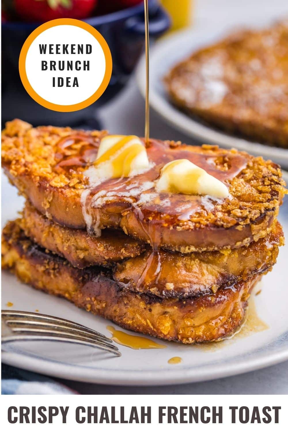 Crispy Challah French Toast - Girl Gone Gourmet