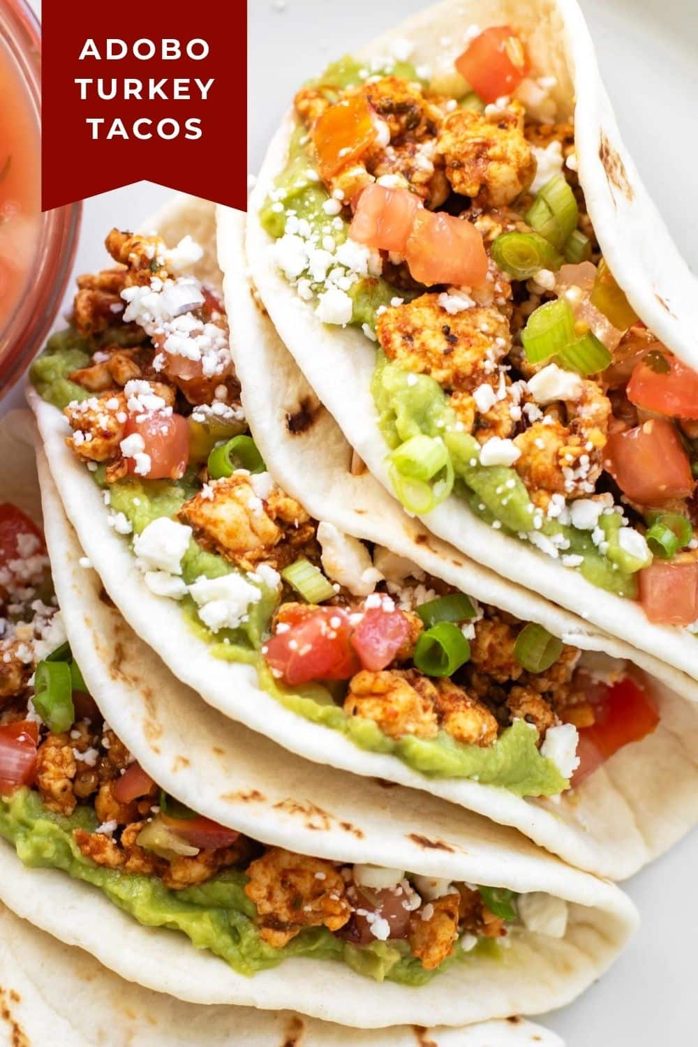 Adobo-Style Ground Turkey Tacos - Girl Gone Gourmet