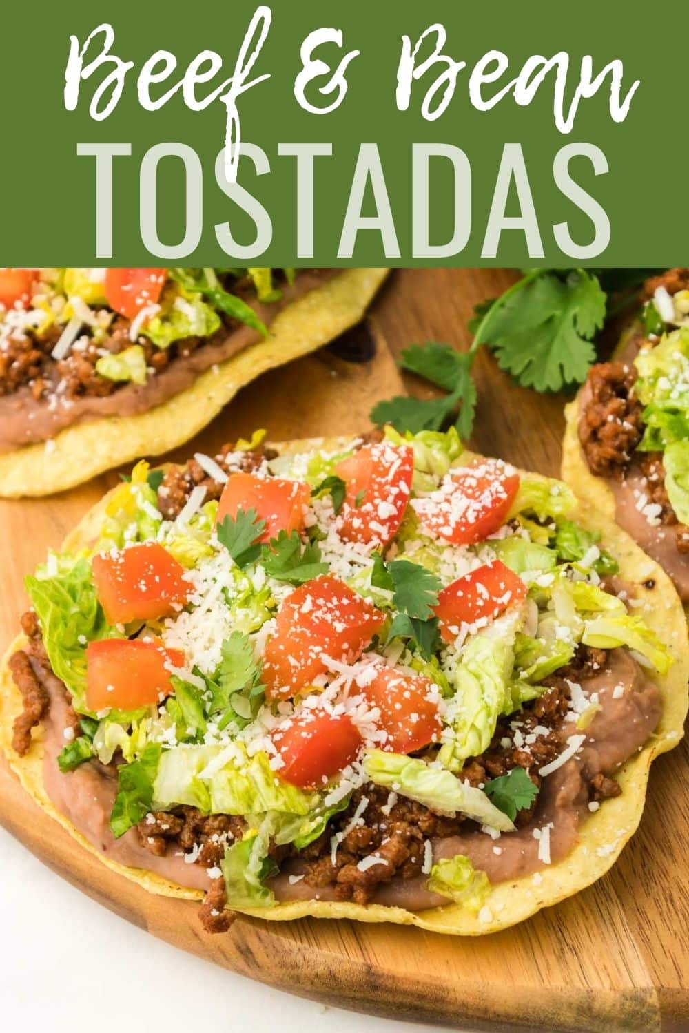 Easy Baked Beef and Bean Tostadas - Girl Gone Gourmet